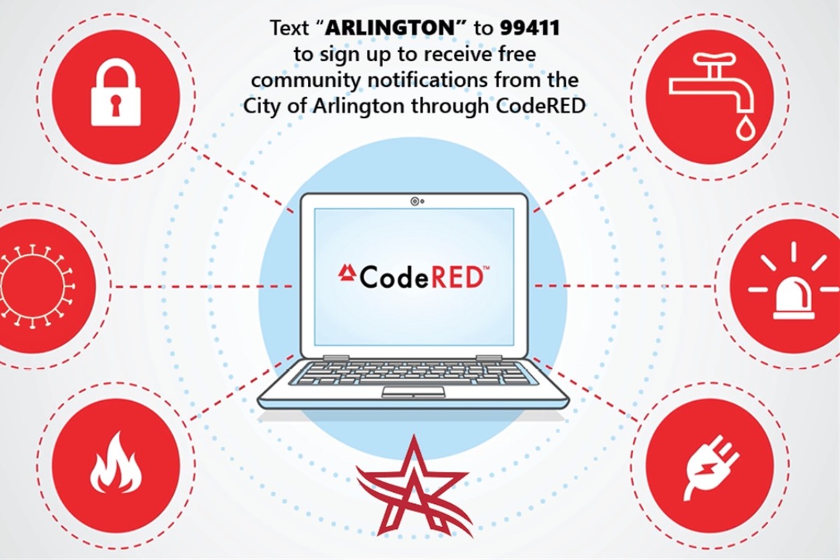 Arlington Advocates for Resident Enrollment in CodeRED Emergency Alert
