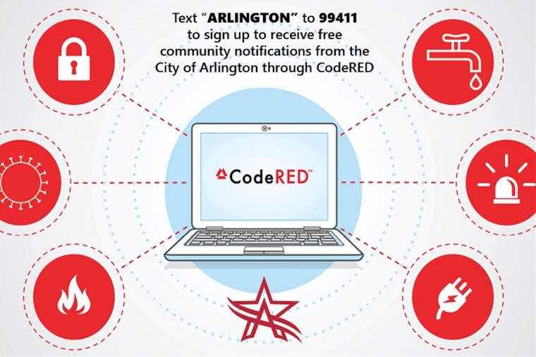 Arlington Advocates for Resident Enrollment in CodeRED Emergency Alert