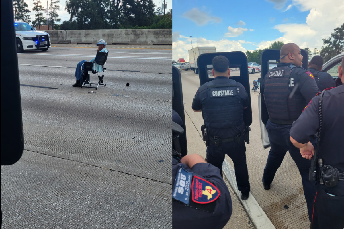 Armed Standoff on North Freeway Near Cypresswood Drive Disrupts