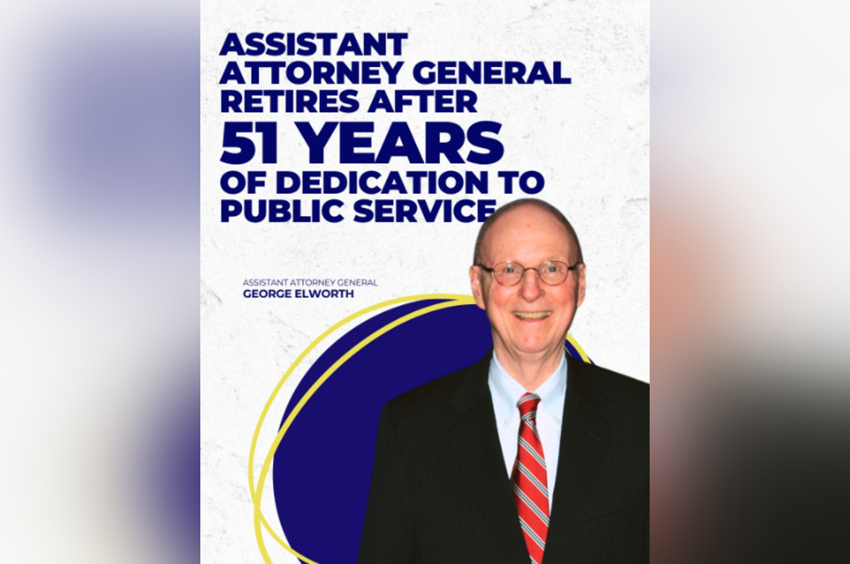 Assistant Attorney General George Elworth Retires After 51 Years of