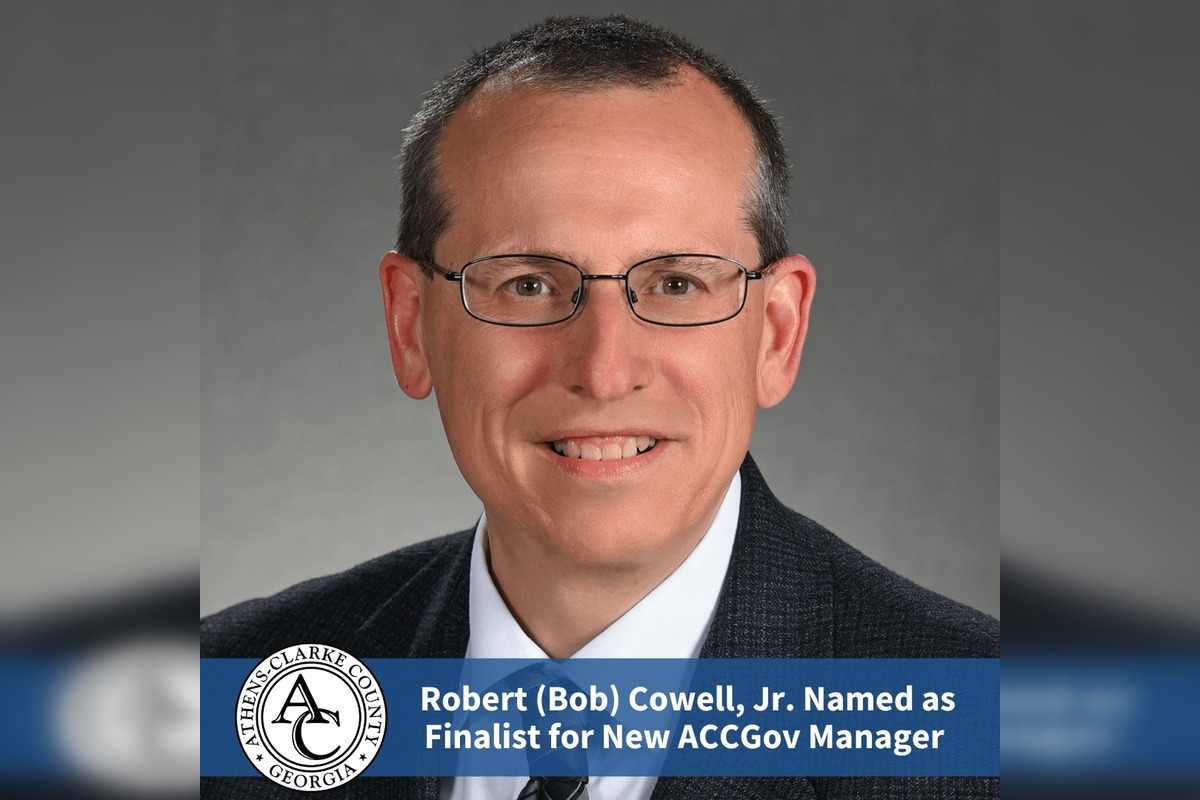 Athens-Clarke County Names Bob Cowell as Manager Finalist After