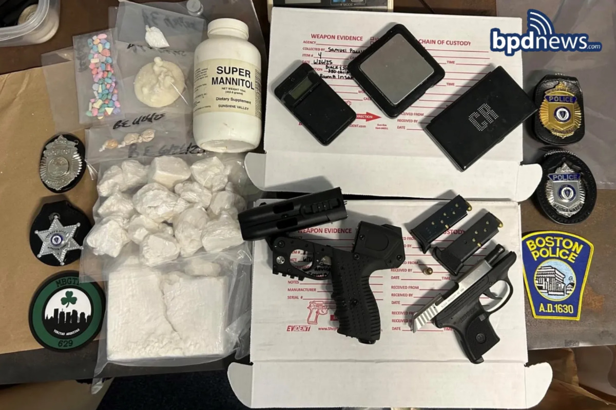 Boston Man Arrested in Joint Police and FBI Raid for Drug Trafficking