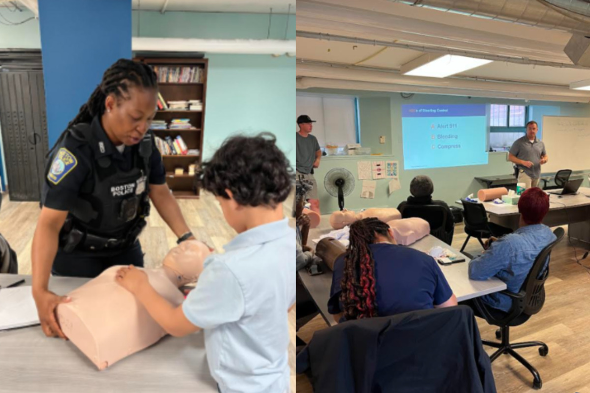 Boston Police Partner with American Heart Association to Offer