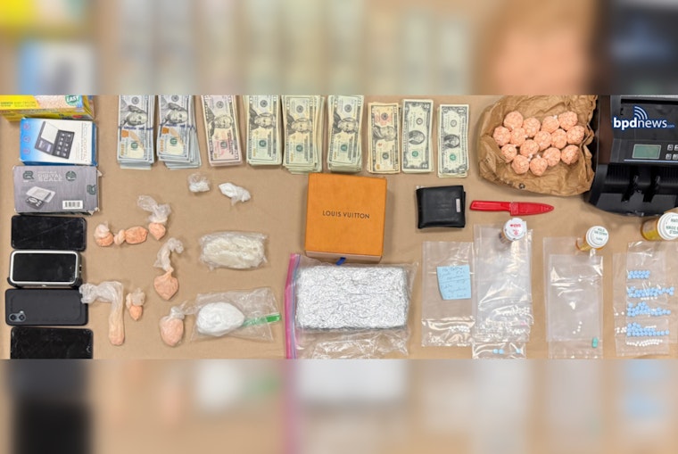 Boston Police Seize Over 1,600 Grams of Drugs and $17K as Suspect