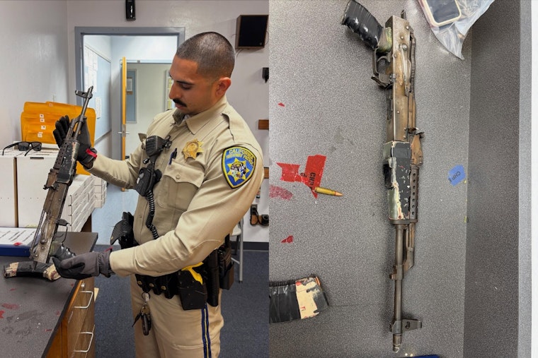 CHP Officers Recover Firearm After Pursuit Leads to Multi-Car Crash on