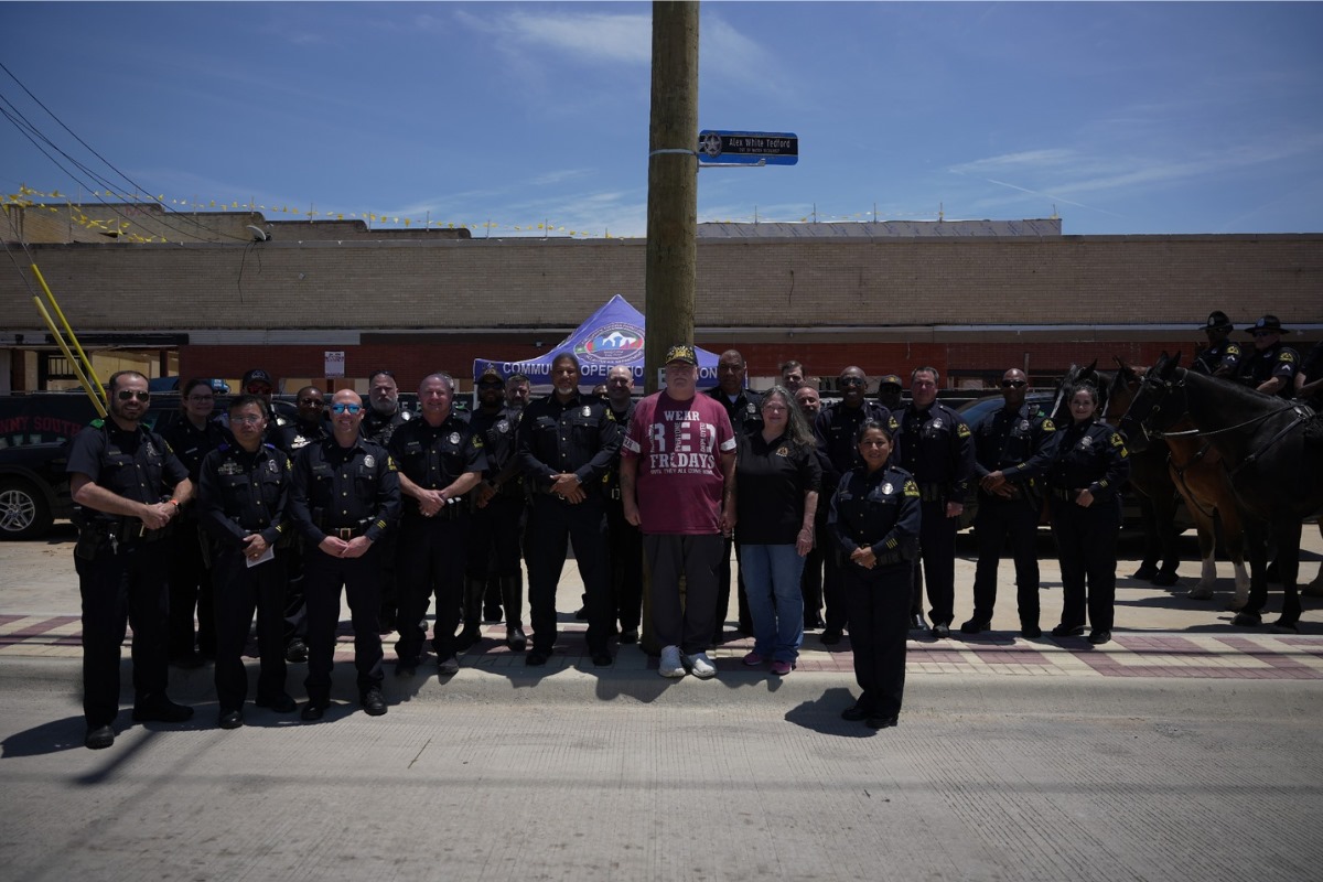 Dallas Honors Fallen Officers with Commemorative Street Toppers: