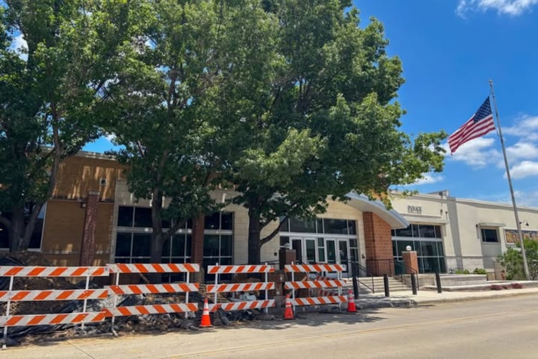 Denton Police Headquarters Undergoes Sewer Line Overhaul, Inmates to