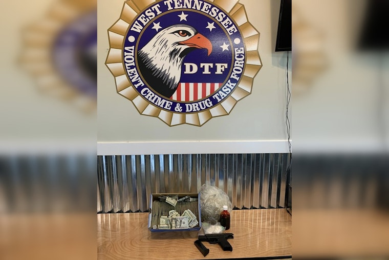 Dyer County Drug Bust: Task Force Seizes Drugs, Gun, and Cash as