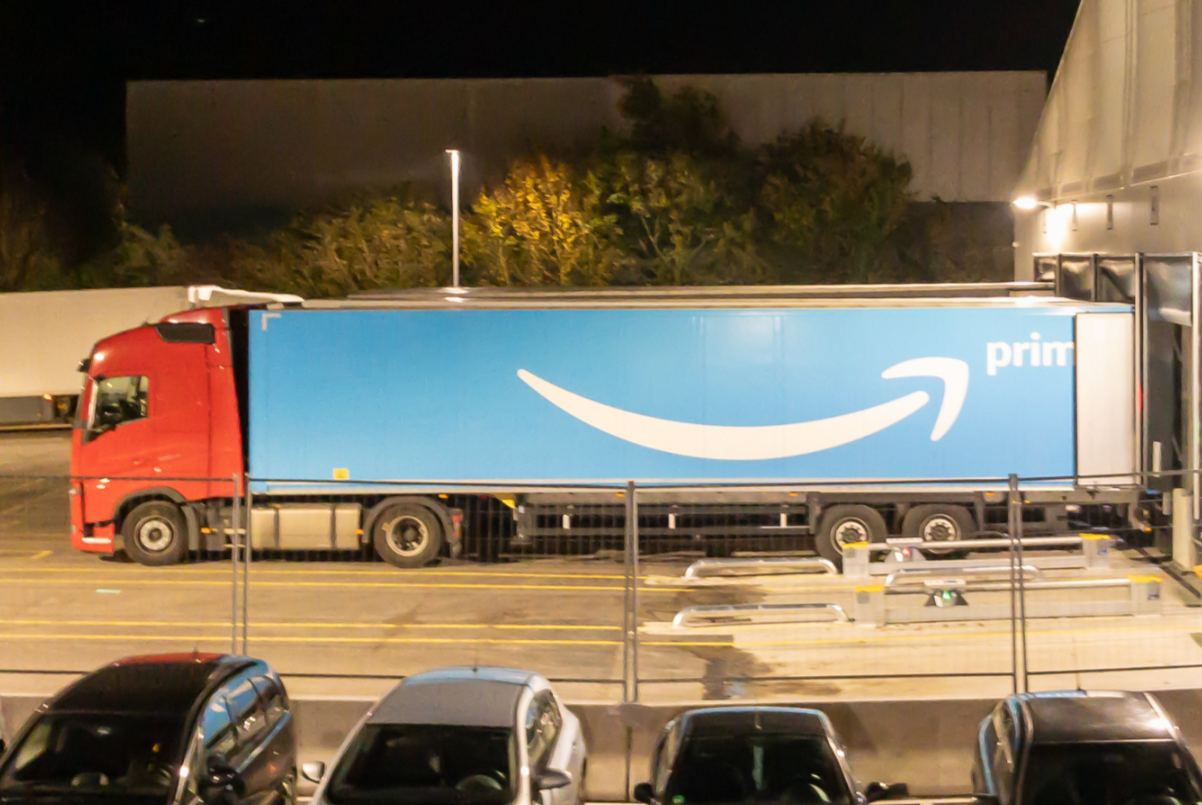 Eight Amazon Delivery Trucks Destroyed in Late-Night Los Angeles Blaze