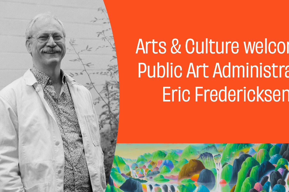 Eric Fredericksen Named Portland's First Public Art Administrator to