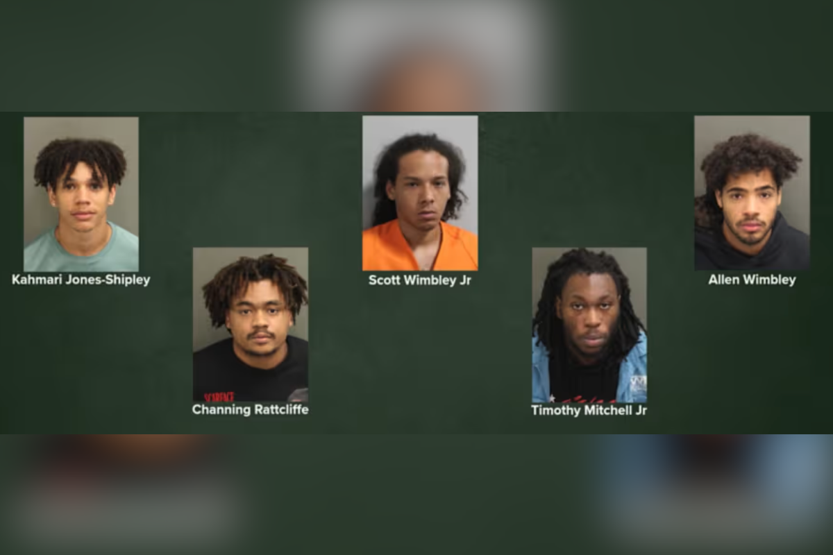 Five Suspects Apprehended for Looting Sneaker Warehouse Amid Hurricane