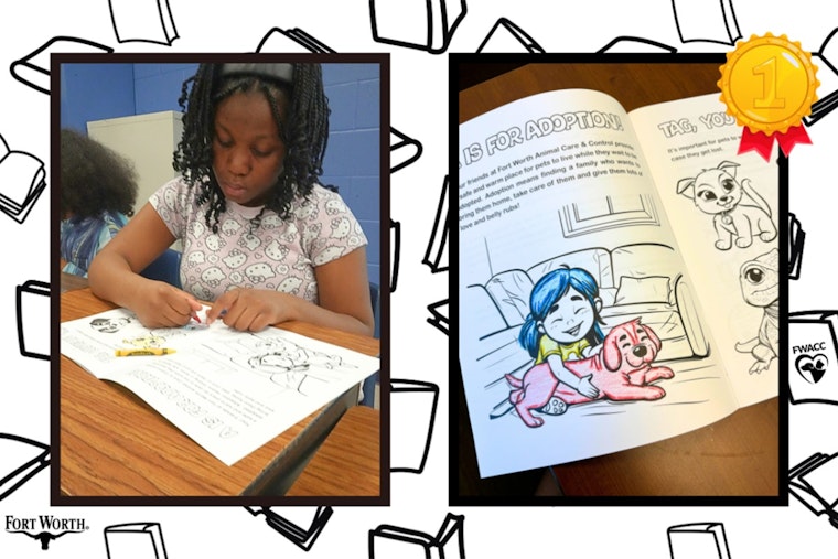 adoption coloring book