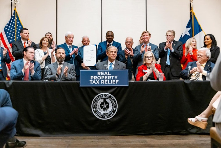 Gov. Abbott Signs Landmark Bills for Property Tax Relief in Denton,