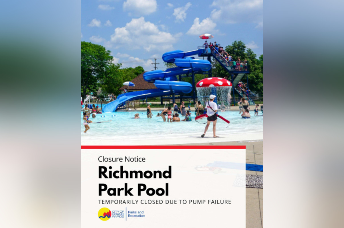 Grand Rapids' Richmond Park Pool Opening Delayed Due to Pump