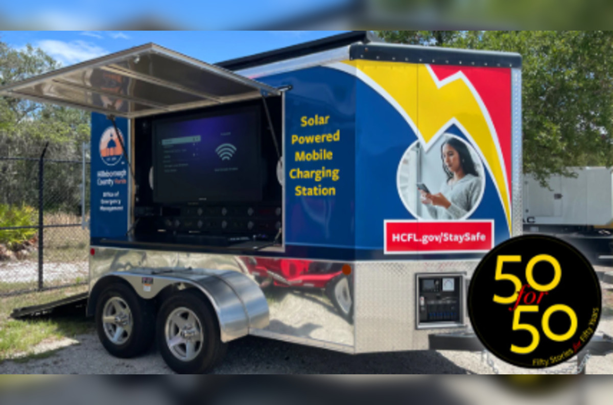 HCFL Gov Unveils Solar-Powered Mobile Charging Stations for Disaster