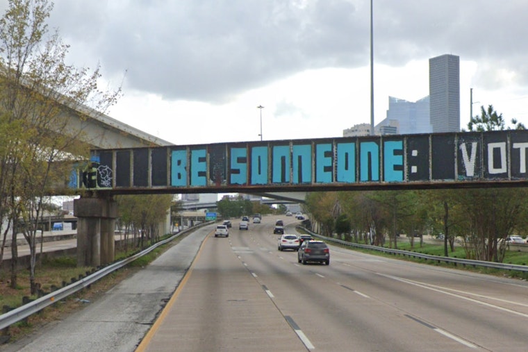 Houston's Iconic "Be Someone" Mural Restored Once More After