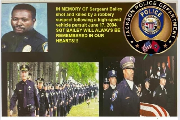 Jackson Mourns the Line-of-Duty Death of Sergeant Andy Thaddeus Bailey