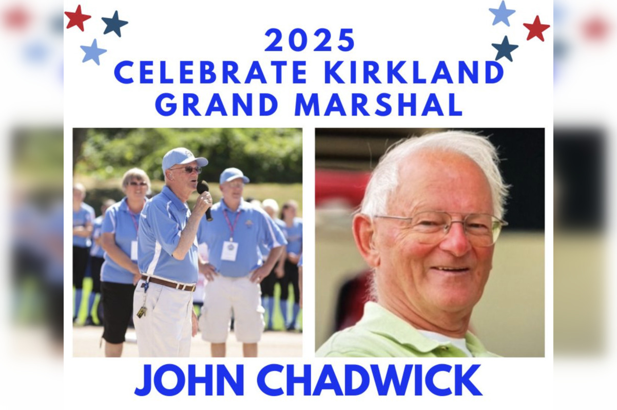 John Chadwick Honored as Grand Marshal for Kirkland's 26th Annual 4th