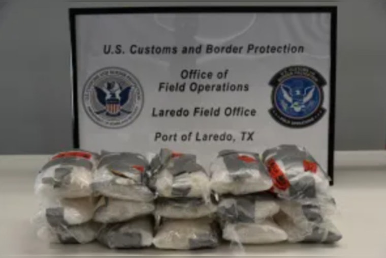 Laredo CBP Officers Intercept Over $312K in Meth at