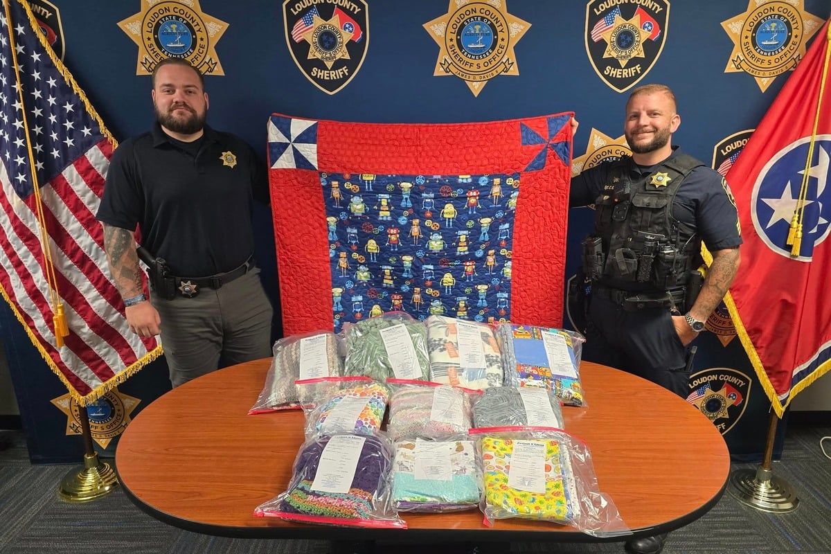 Loudon County Sheriff's Office Teams with Project Linus to Provide