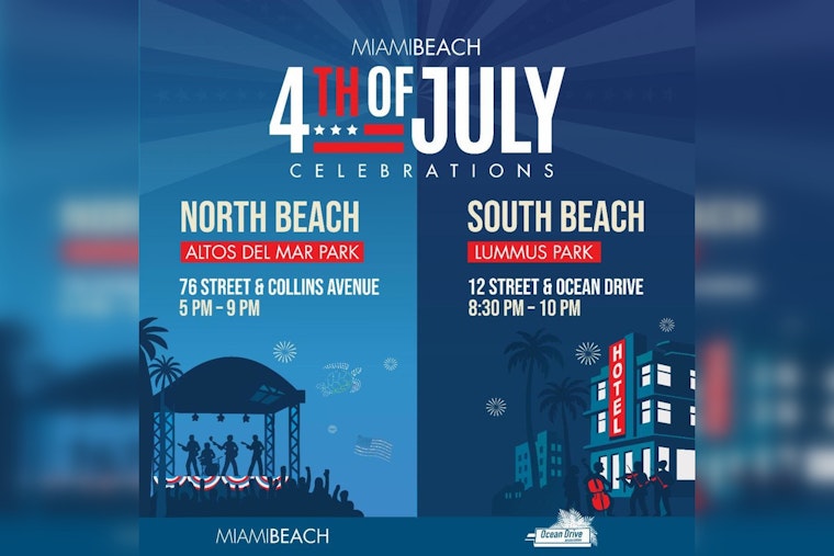 Miami Beach Gears Up for a Spectacular 249th Independence Day