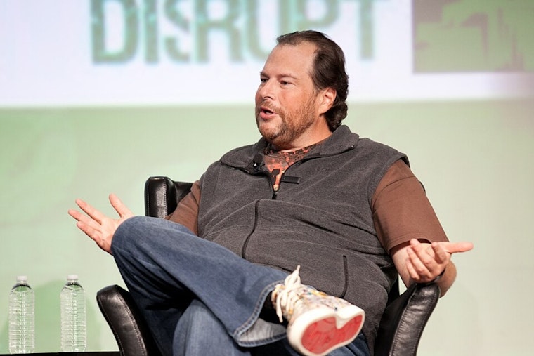 Salesforce CEO Marc Benioff Reveals AI Handles Up to 50% of Company's