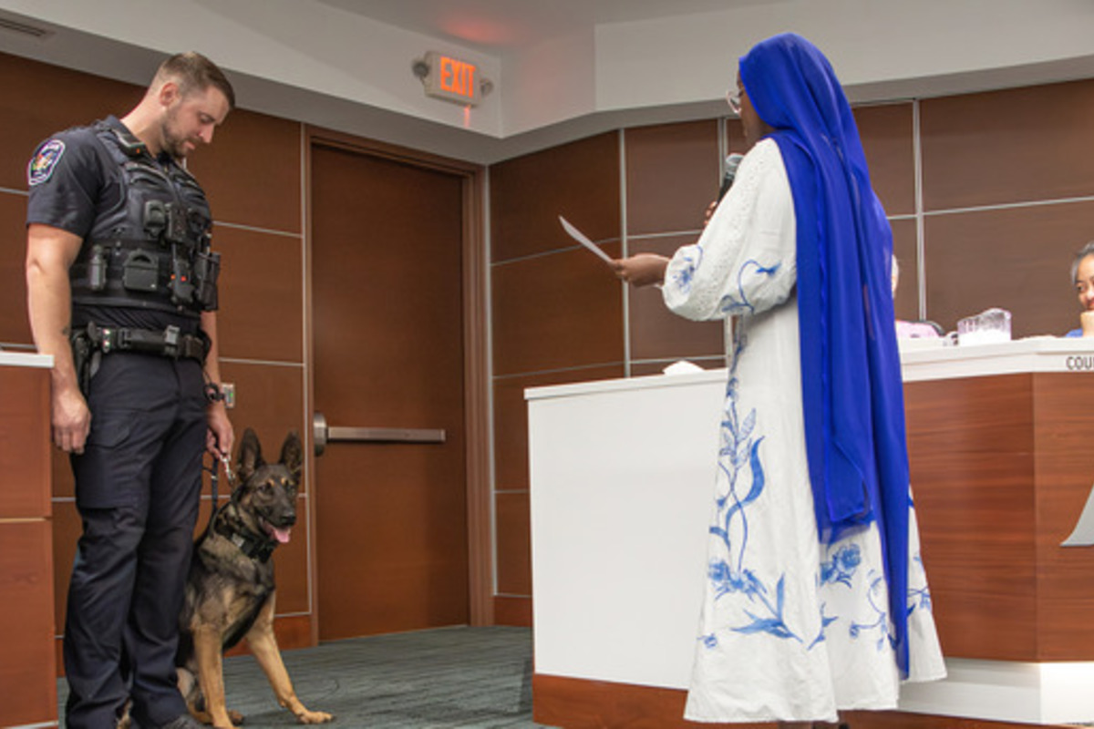 St. Louis Park Welcomes New K9 Officer Rolo to the Force After