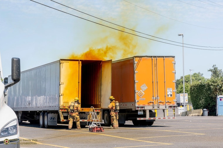 Swift Action by Portland Fire & Rescue Contains Nitric Acid Leak in
