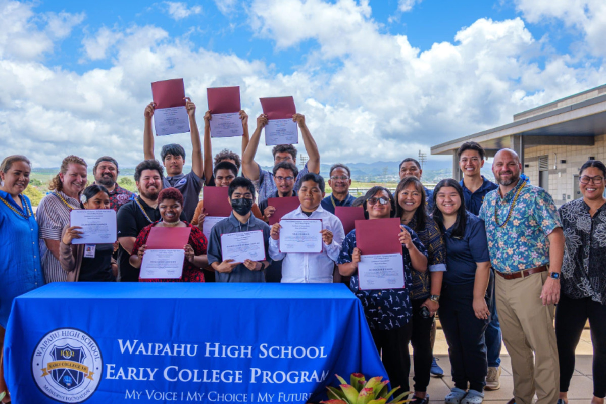Waipahu High School Makes History, Special Education Students Earn