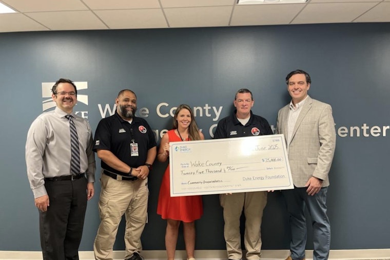 Wake County Partners with Duke Energy Foundation to Distribute