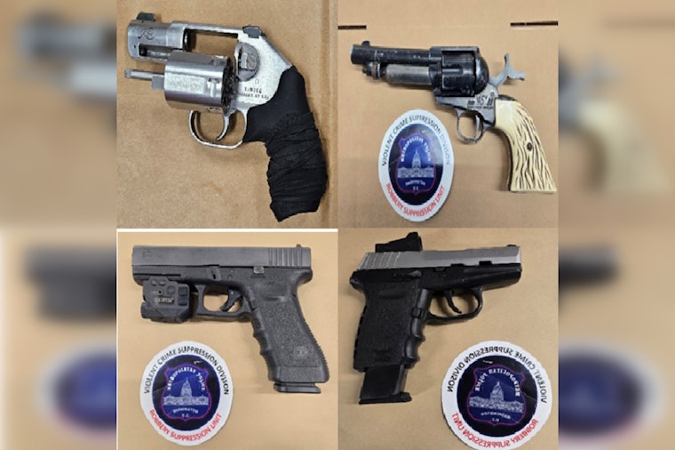 Washington D.C. Metropolitan Police Seize 50 Firearms in a Week Amid