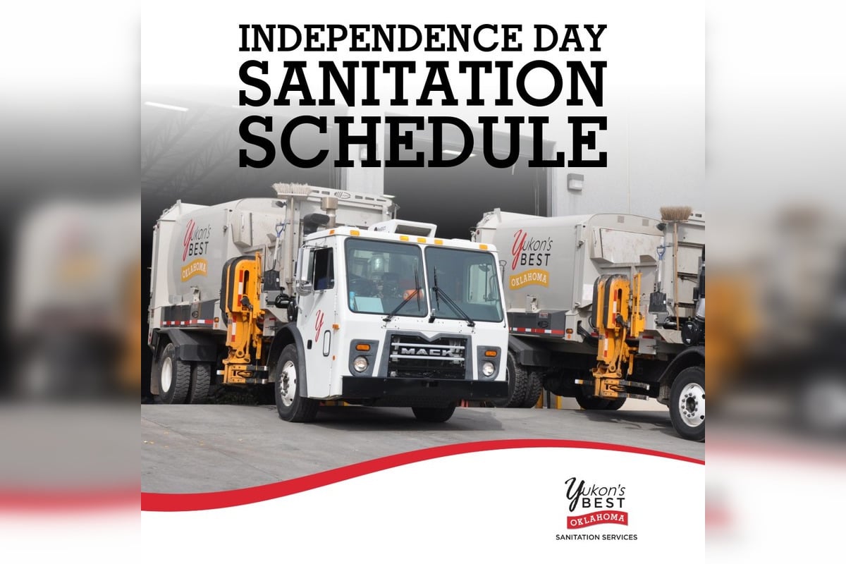 Yukon Announces Altered Trash Collection Schedule for Independence Day