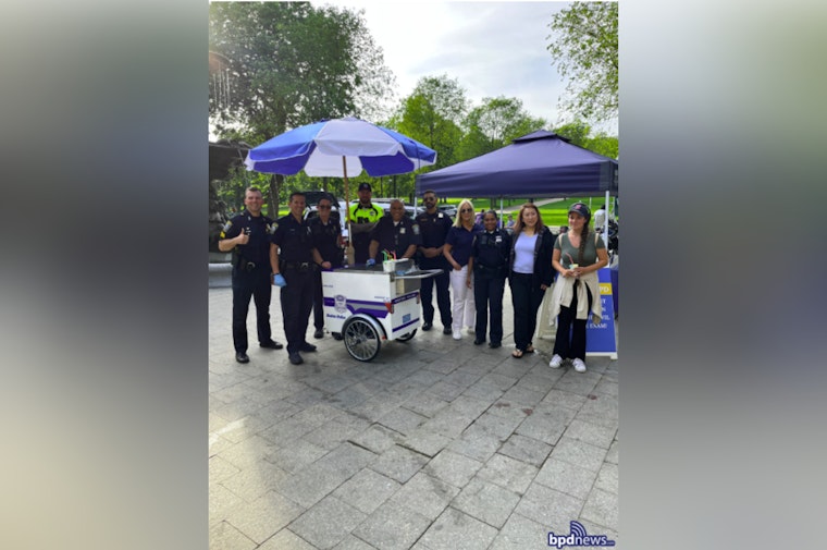 Boston Police Serve Up Smiles and Slushies in "Operation Brain Freeze"