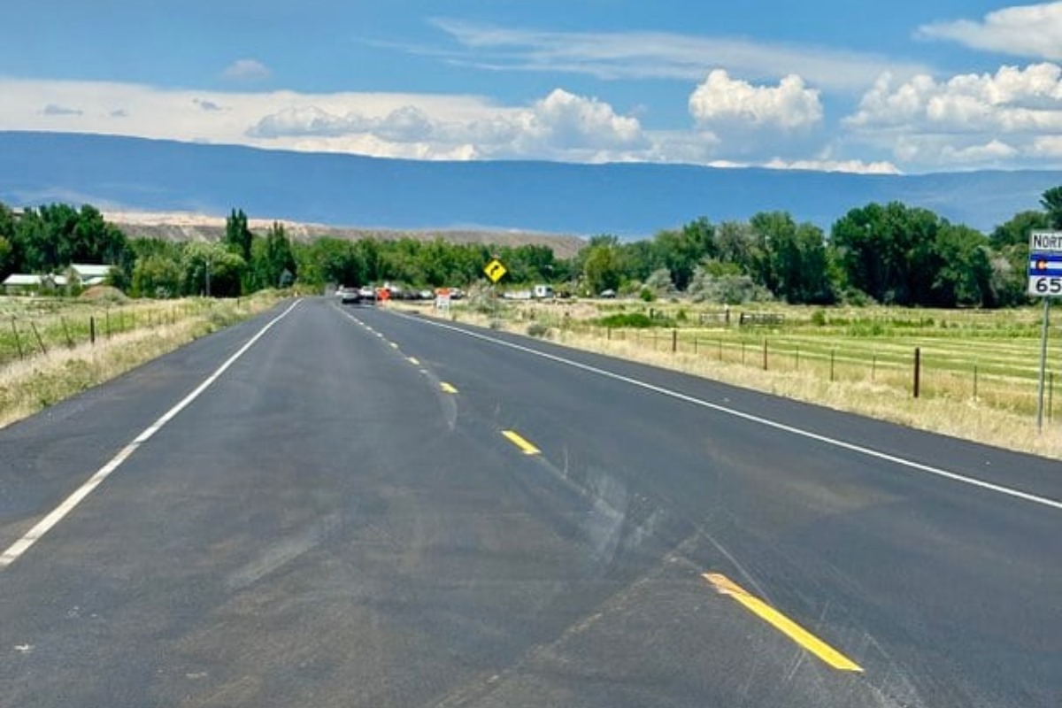 CDOT Completes Key Resurfacing Project on Colorado Highway 65 Near