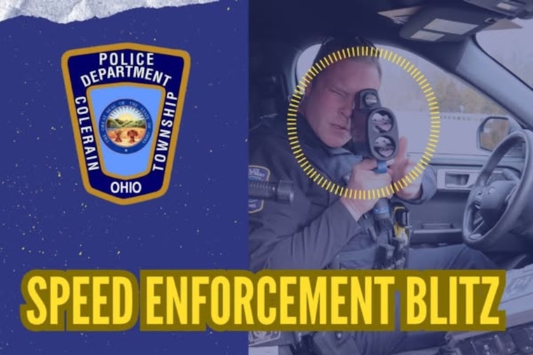 Colerain Township Police Announce July Speed Enforcement Blitz to