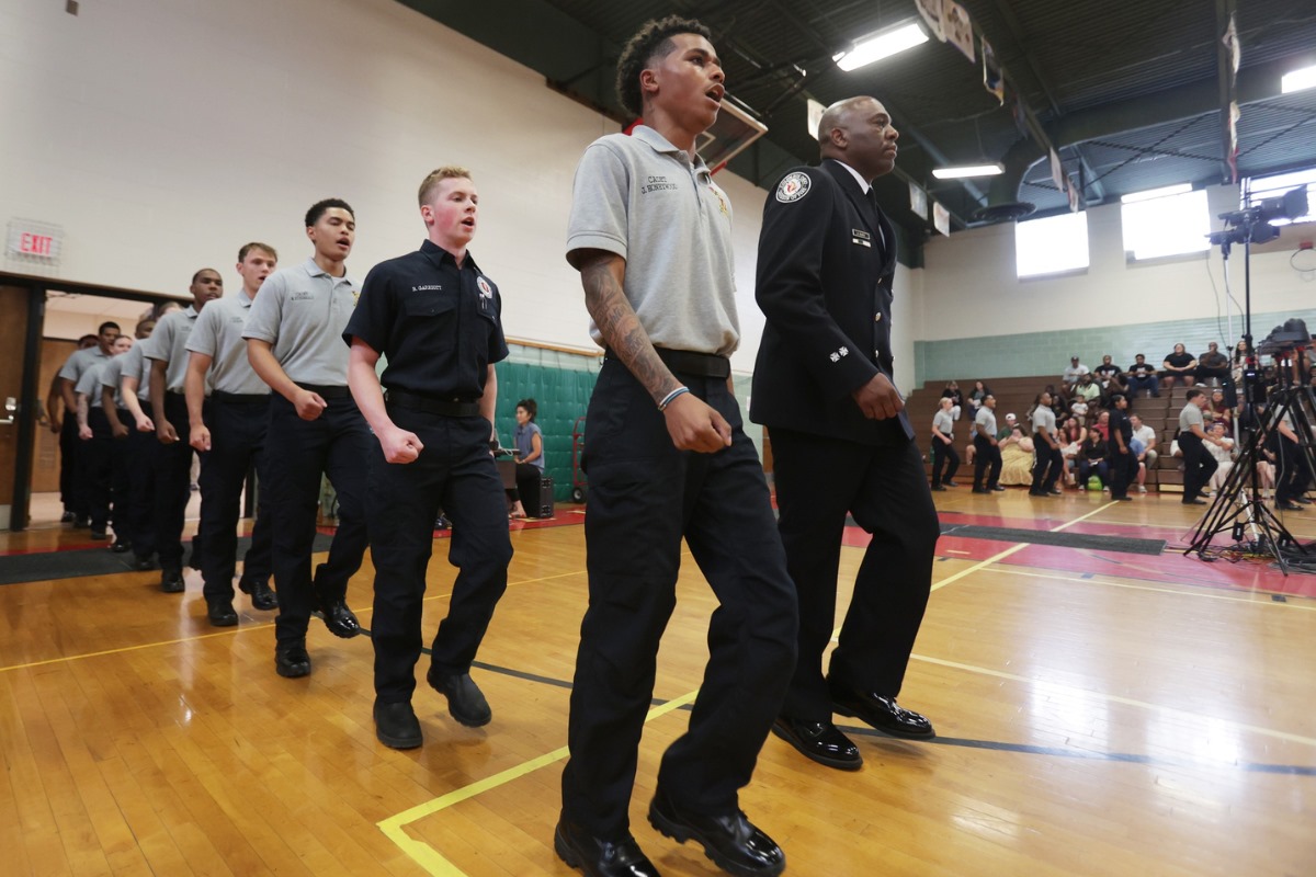 Columbus Division of Fire Celebrates Graduation of Cadet Class 5,