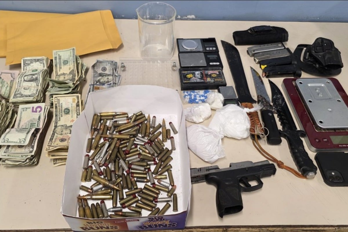 Convicted Felon Arrested in St. Louis Dutchtown Raid, Drugs, Cash, and