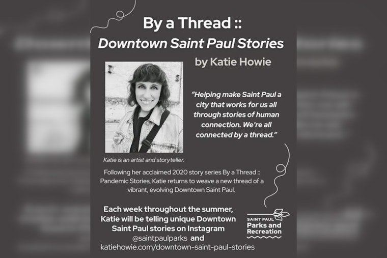 Downtown Saint Paul Embraces Summer of Storytelling with Artist Katie