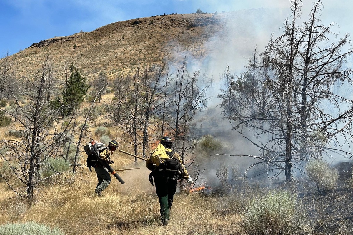 Evacuation Orders Issued as Two Wildfires Rage on Oregon's Warm