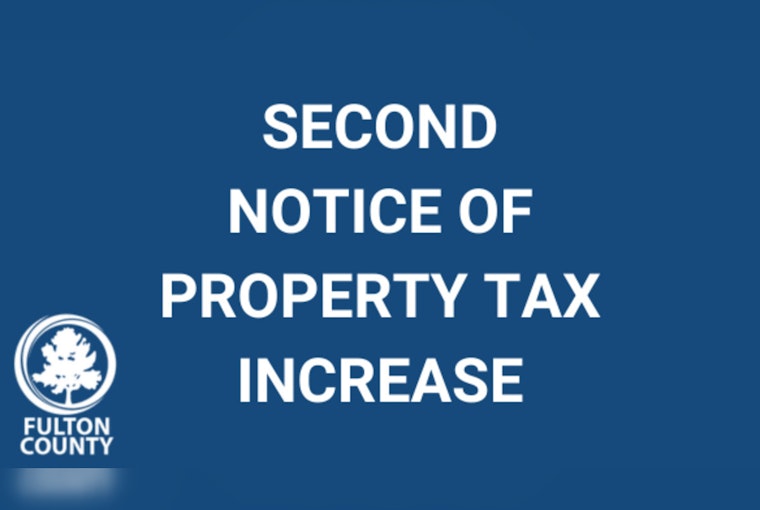 Fulton County Officials Propose 12.49% Property Tax Increase, Public