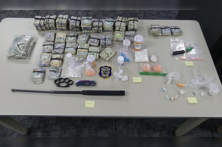 Helmetless Scooter Ride Leads to Major Drug Bust in Waltham, Suspect