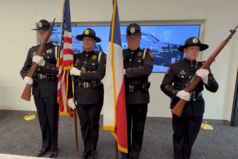 VIDEO: Lewisville Police Honor Guard Embodies Tradition and Respect at