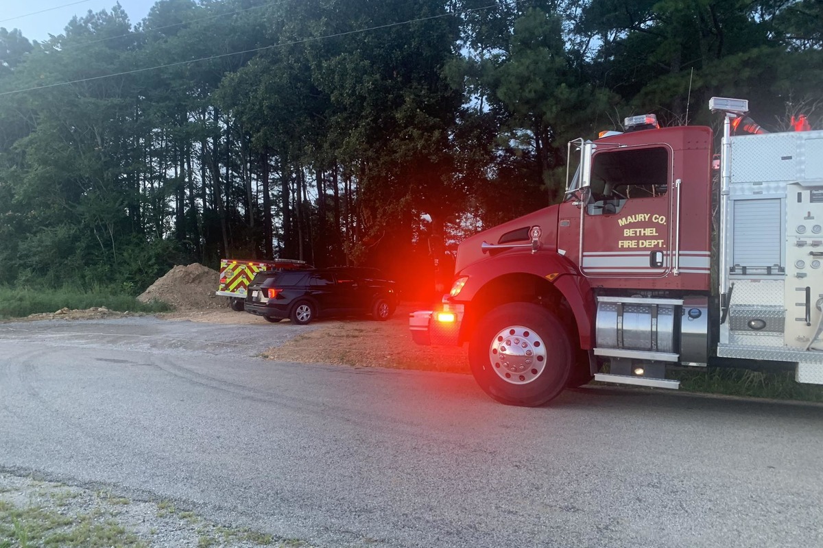 Maury County Fire Department and Bomb Squad Safely Defuse Old Dynamite