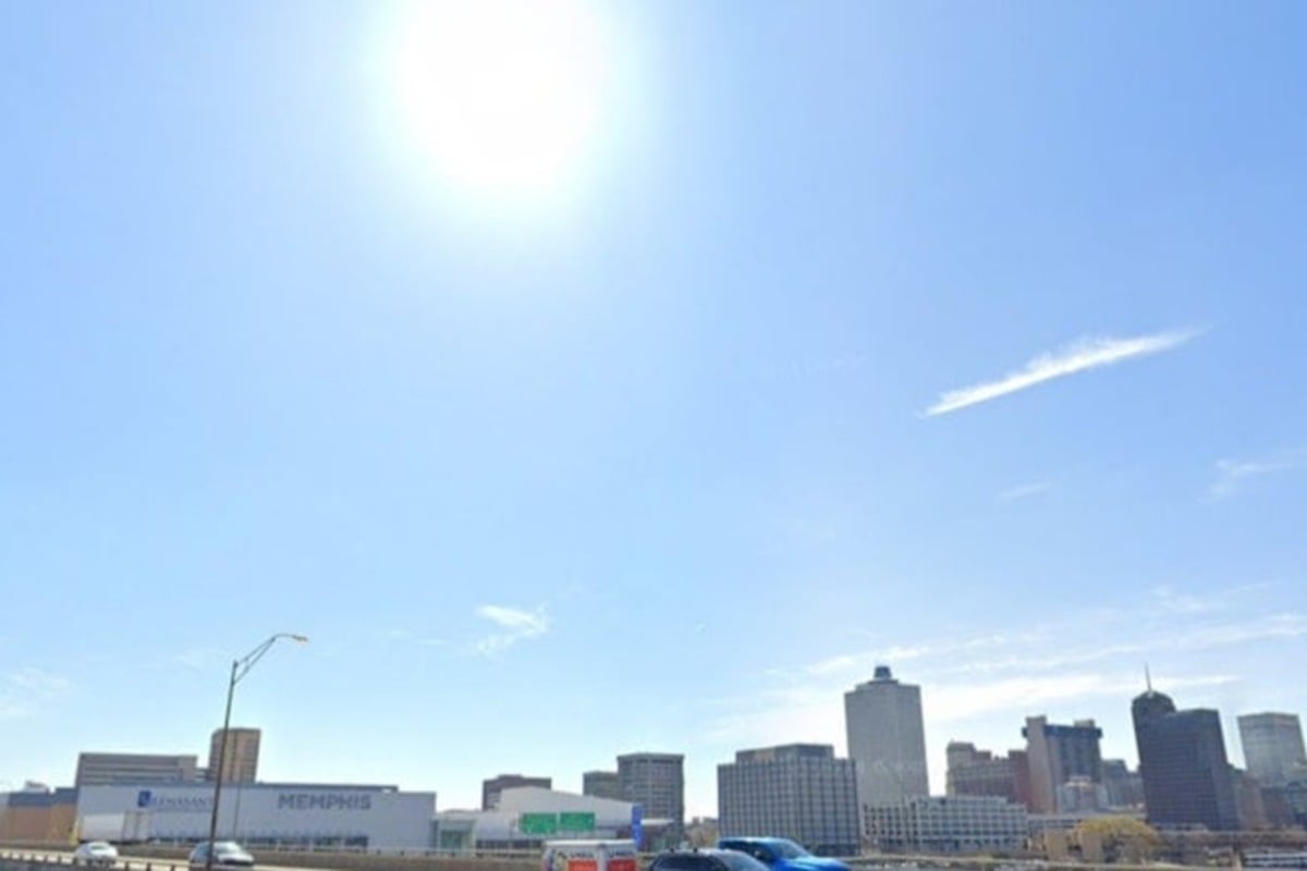 Memphis and Surrounding Regions Under Severe Heat Advisory, Heat Index