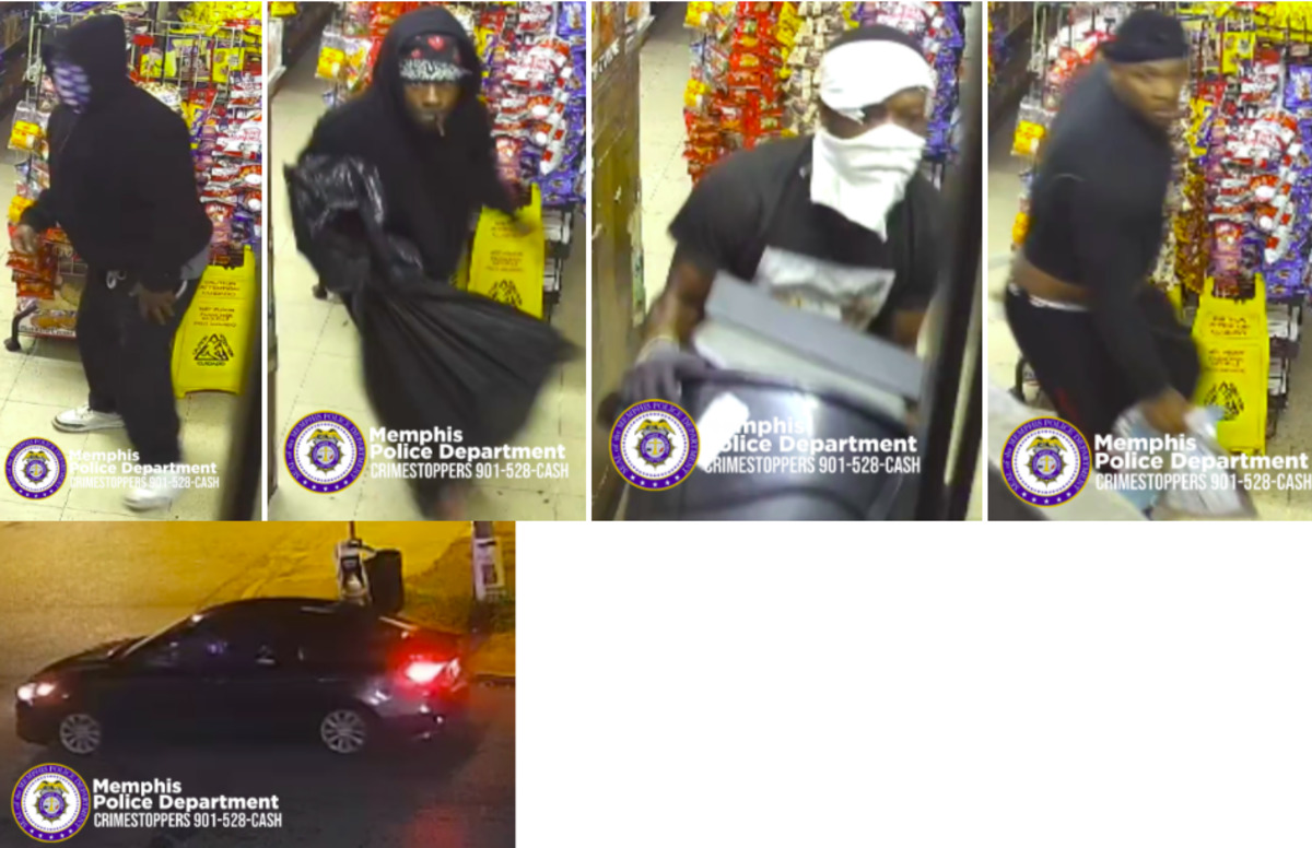Memphis Police Request Public Help to Track Down Suspects in Food Town