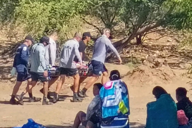 Mesa Firefighters Transition from Training to Real-Life River Rescue,