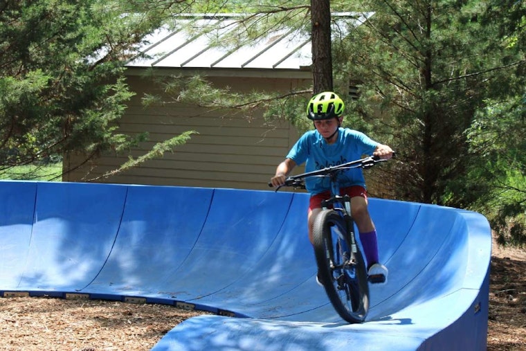 New Mobile Pump Track Ramps Up Cycling Fun at Raleigh's Forest Ridge