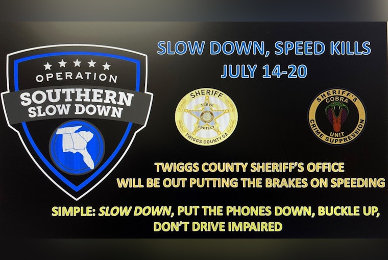 "Operation Southern Slow Down" Launches Crackdown on Speeding in