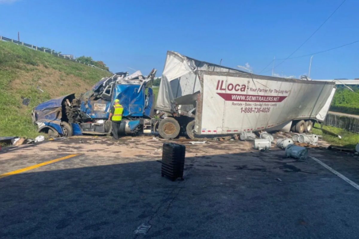 Overturned Tractor-Trailer Causes Major Delays, Closes Junctions on