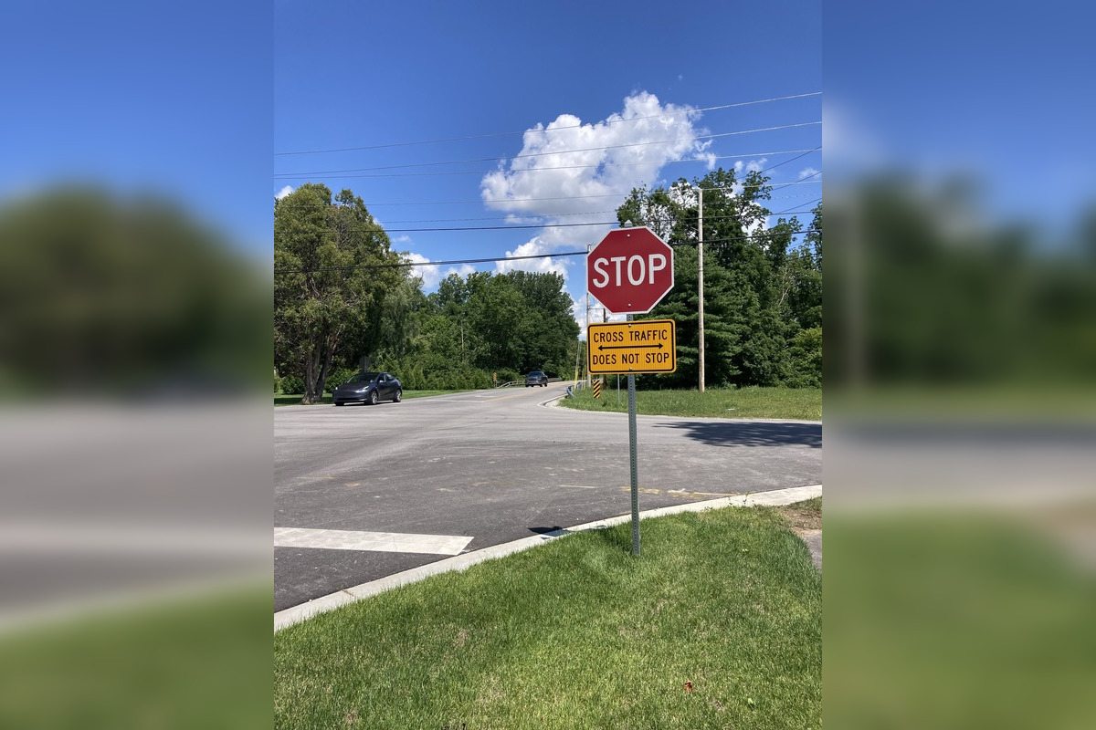 Plainfield Motorists Alert as Stop Sign Removed at Vestal and Township